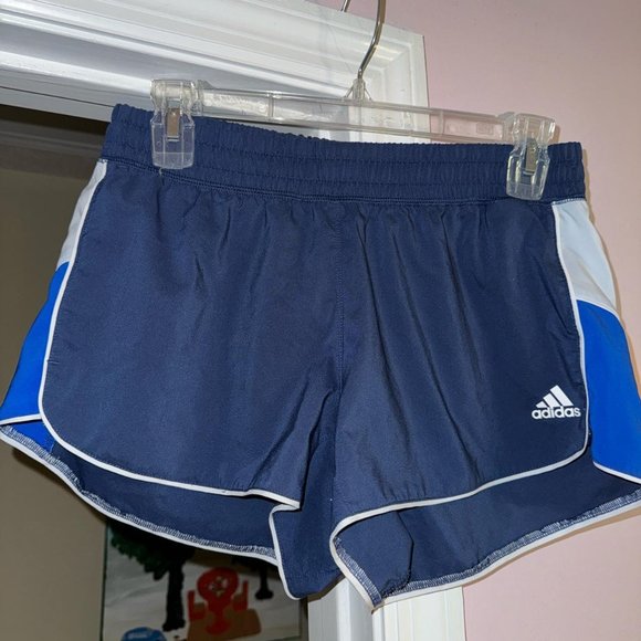 adidas | Shorts | Adidas Blue Running Shorts | Poshmark